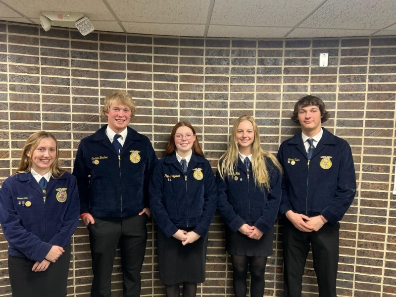 Leigh Community Schools - Senior FFA Members Earn State Degrees