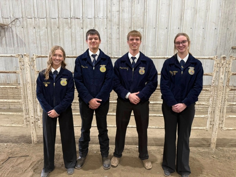 Leigh Community Schools - Leigh FFA Dominates District Livestock Judging